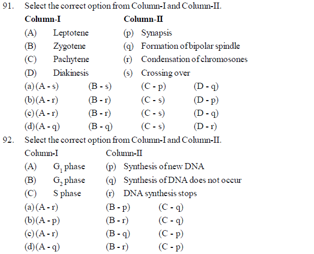 NEET UG Biology Cell Cycle and Cell Divisions MCQs, Multiple Choice ... NEET UG Biology Cell Cycle and Cell Divisions MCQs, Multiple Choice ...
